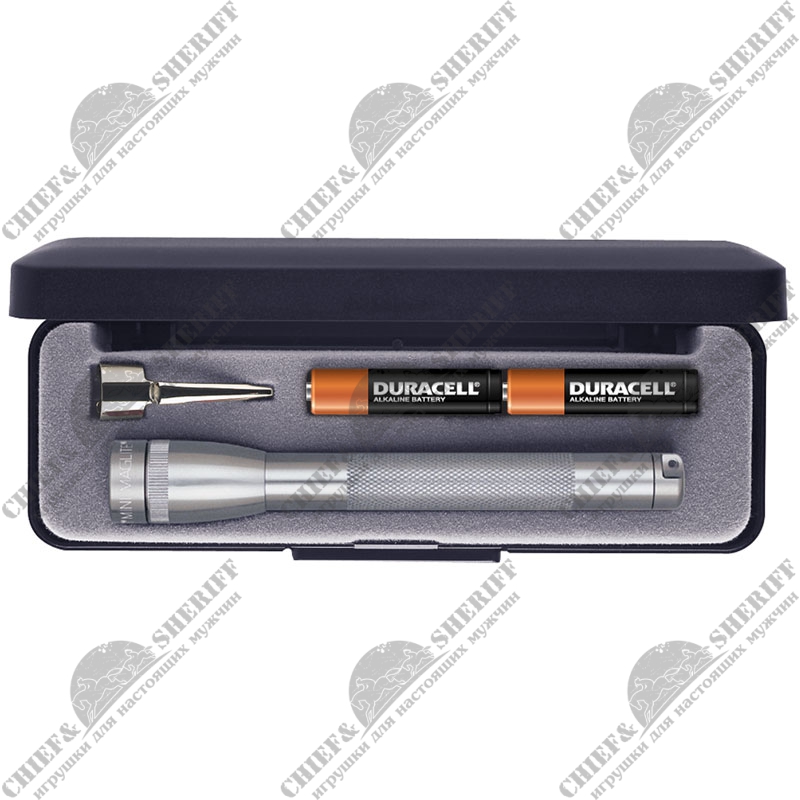 Фонарь MAGLite модель M3A092Е, серый, купить в интернет-магазине с ...